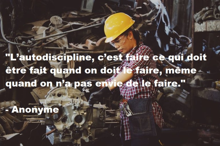 15 citations inspirantes sur l’auto-discipline – Façonner sa vie